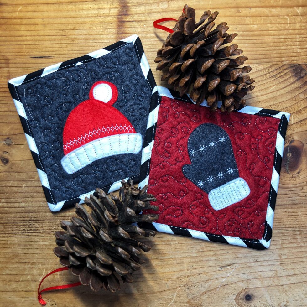 Free Winter Appliqué Project | By GillyMac Designs