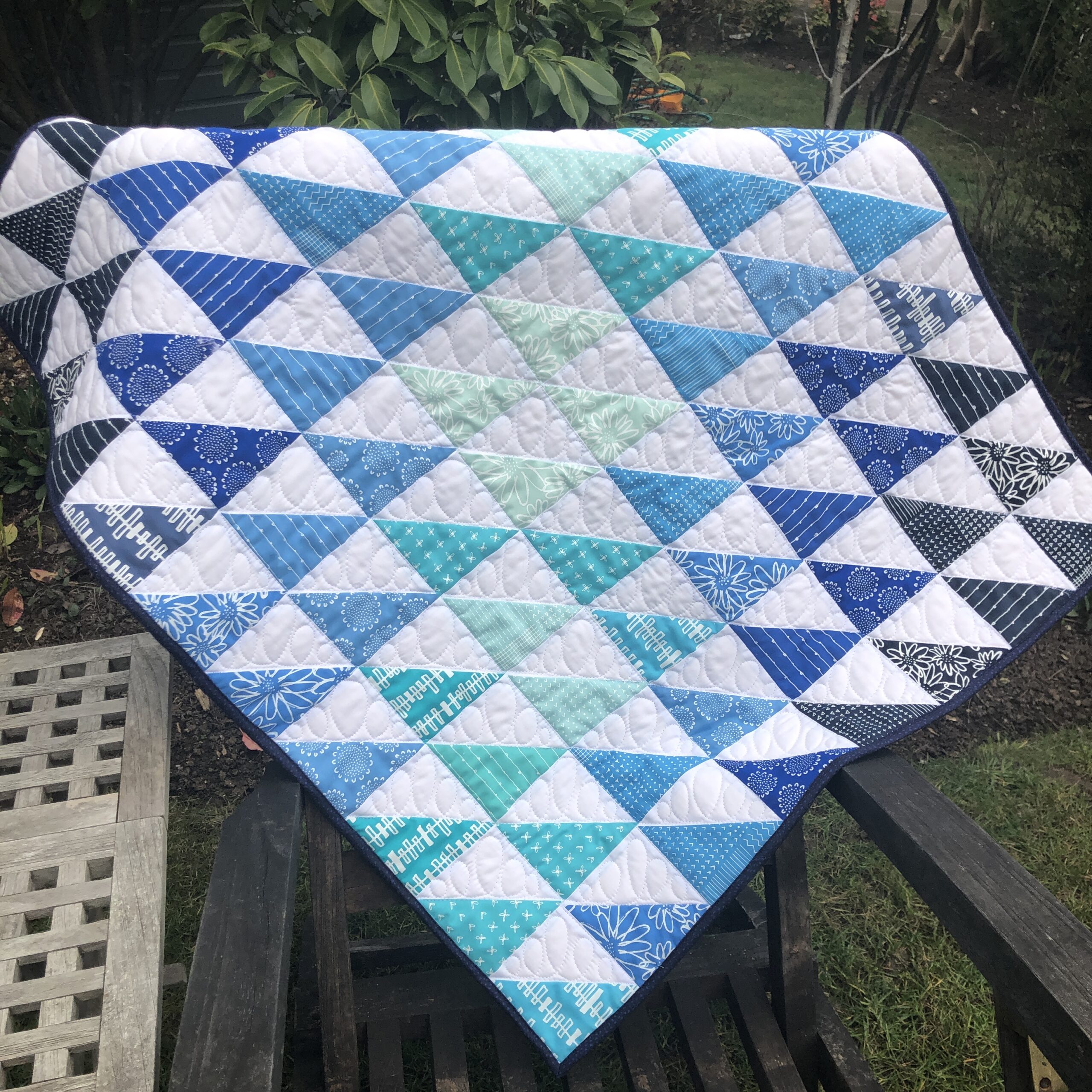 FREE Super Quick Baby Quilt Pattern GillyMac Designs Patchwork